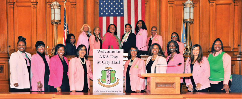 AKA Day at Milwaukee City Hall - Milwaukee Times Weekly Newspaper