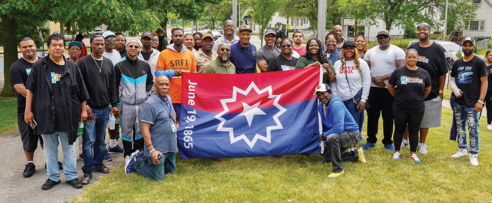 Atkinson neighborhood raises Juneteenth flag to kick off events ...