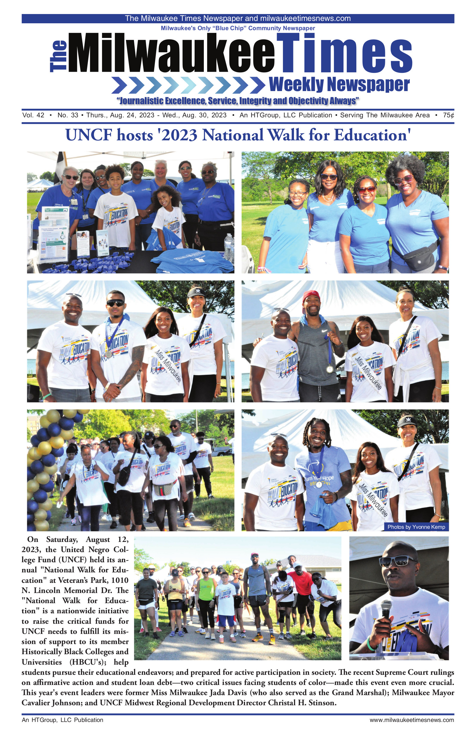 Milwaukee Times Digital Edition Issue August 24, 2023 - Milwaukee Times ...