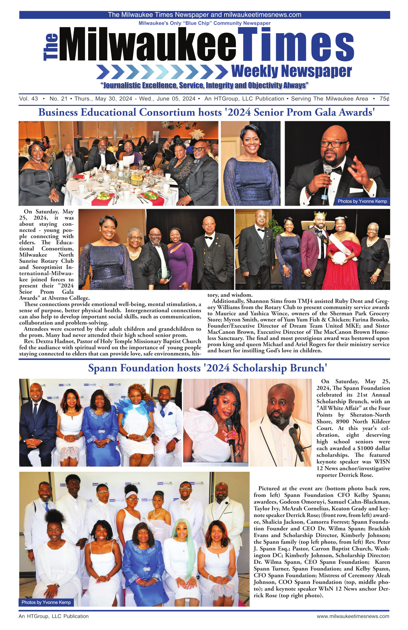 Milwaukee Times Digital Edition Issue May 30, 2024 - Milwaukee Times ...