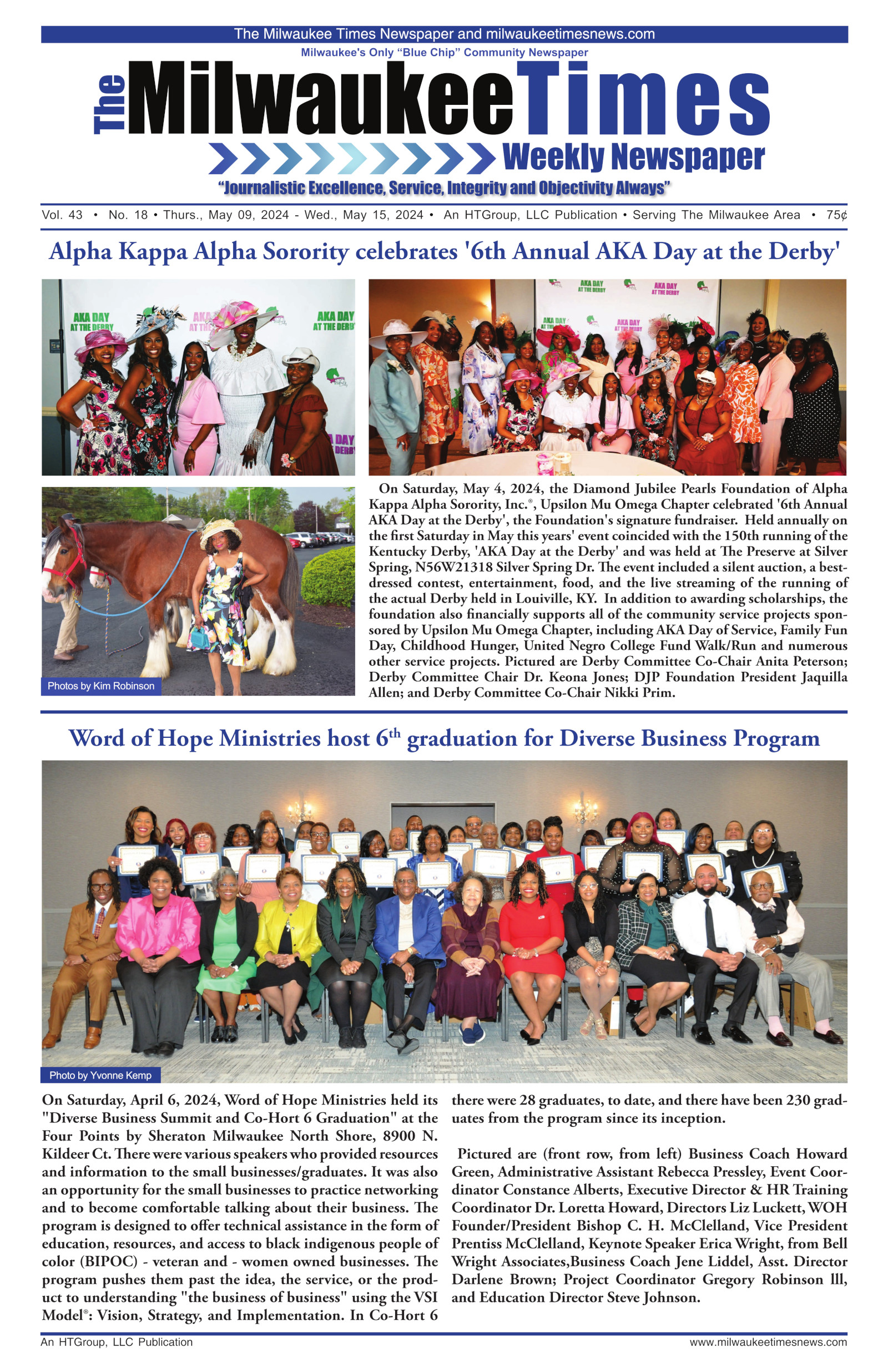 Milwaukee Times Digital Edition Issue May 9, 2024 - Milwaukee Times ...