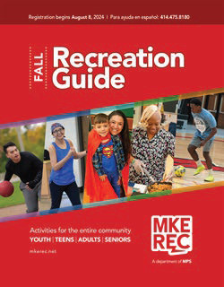 Fall registration is now open for Milwaukee Recreation - Milwaukee ...