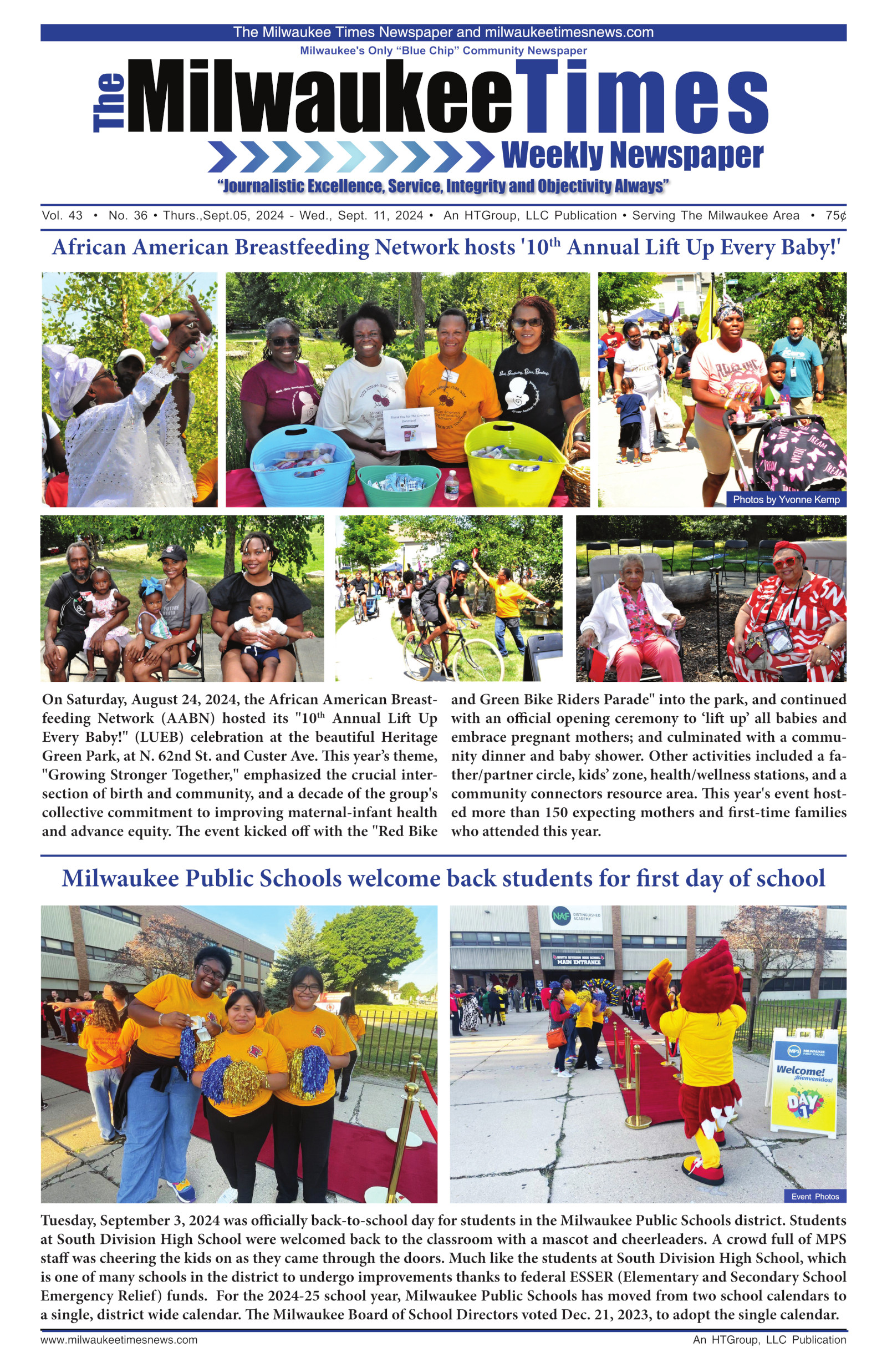 Milwaukee Times Digital Edition Issue September 5, 2024 - Milwaukee ...