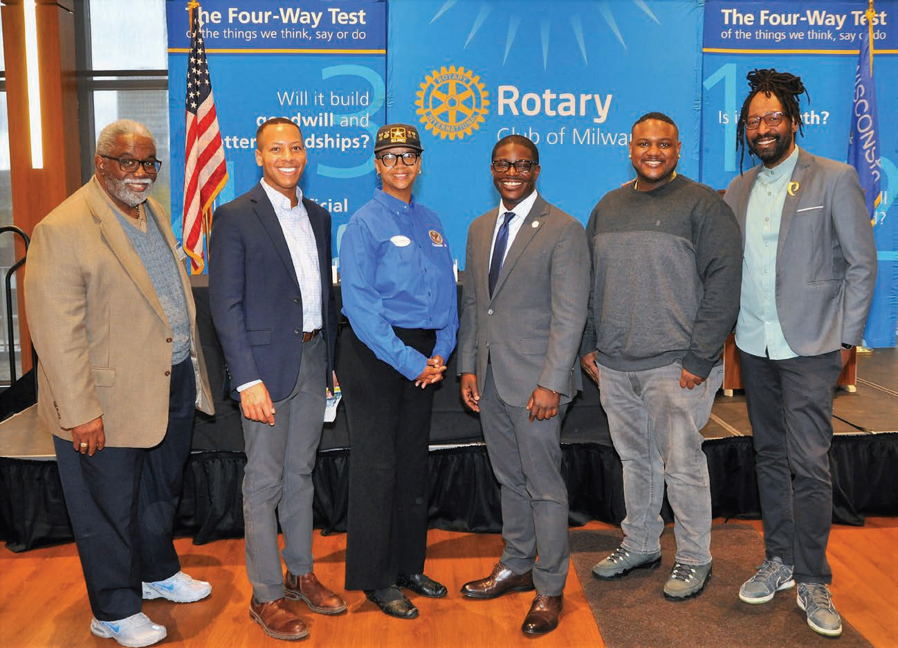 Milwaukee County Executive David Crowley heads joint Newsmaker luncheon ...