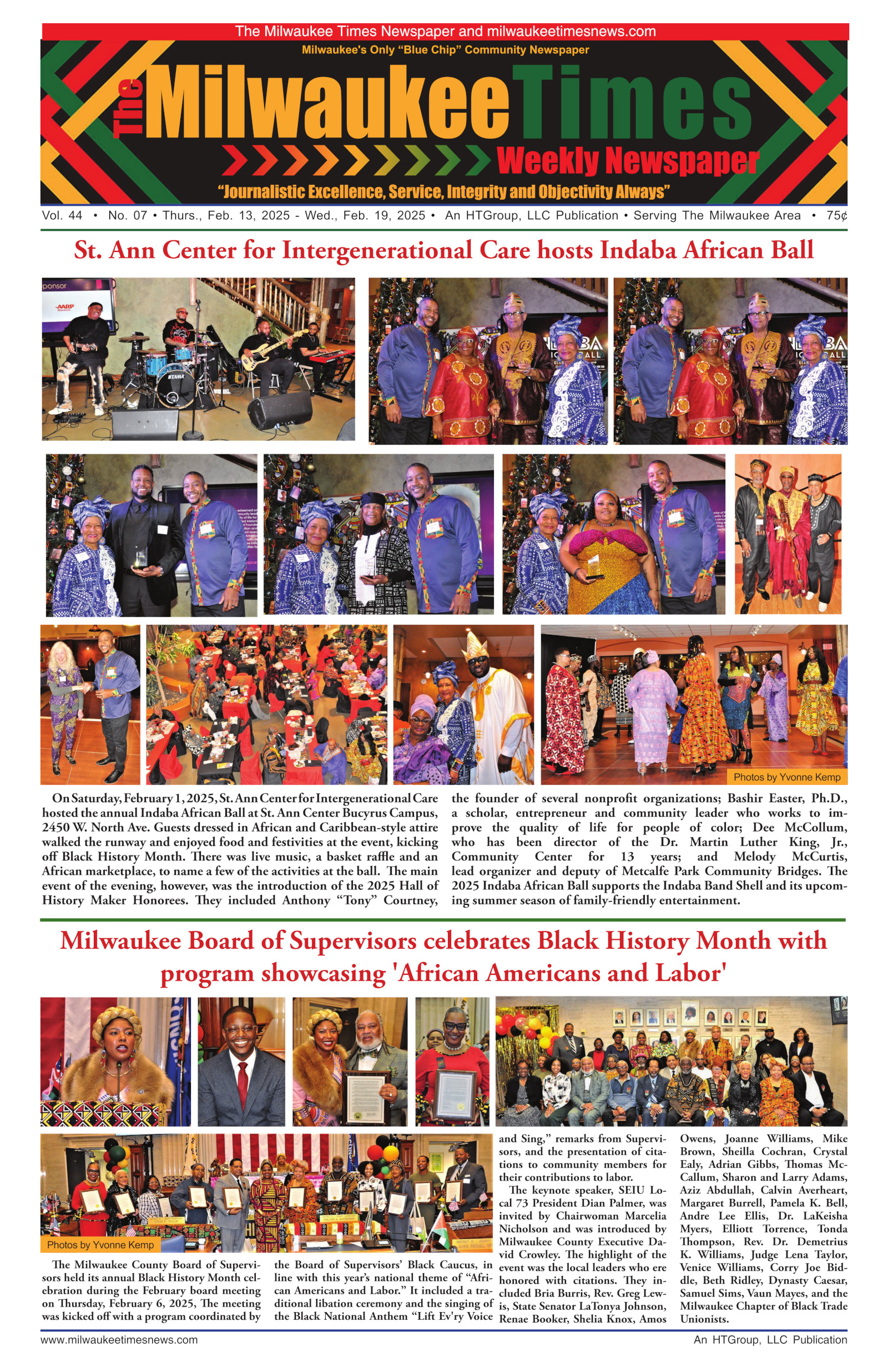 Milwaukee Times Digital Edition Issue February 13, 2025 - Milwaukee ...