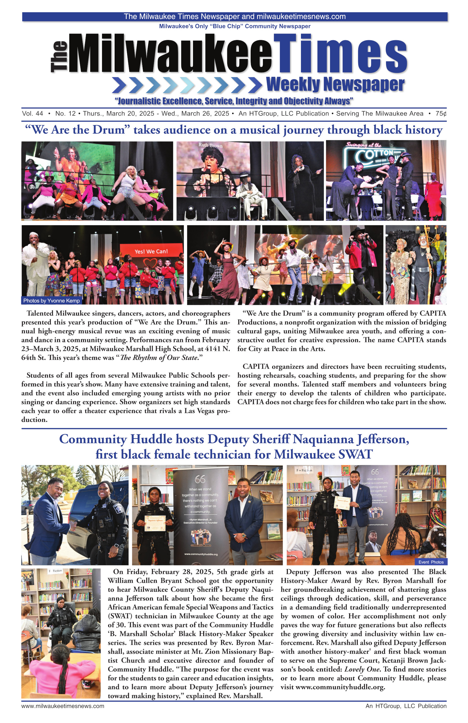 Milwaukee Times Digital Edition Issue March 20, 2025 - Milwaukee Times ...