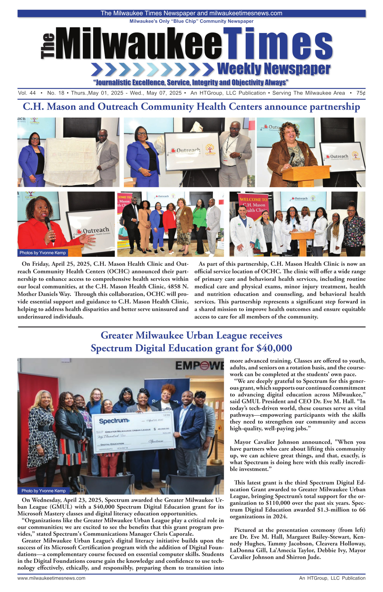 Milwaukee Times Digital Edition Issue May 1, 2025 - Milwaukee Times ...