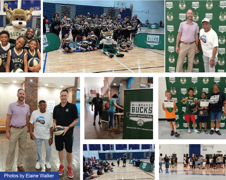 Milwaukee Bucks Camp held at North Division High School June 30th ...