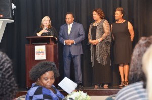 Harambee Banquet dedicated to memory of Dr. James G. White, Milele ...